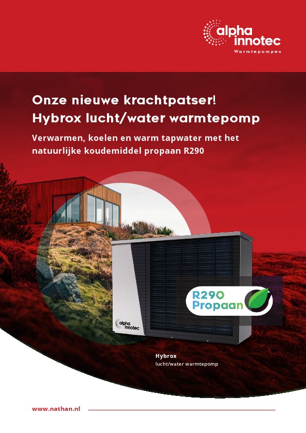alpha innotec HYBROX 8, 8kW lucht/water monoblock warmtepomp - HYBROX 8 ...