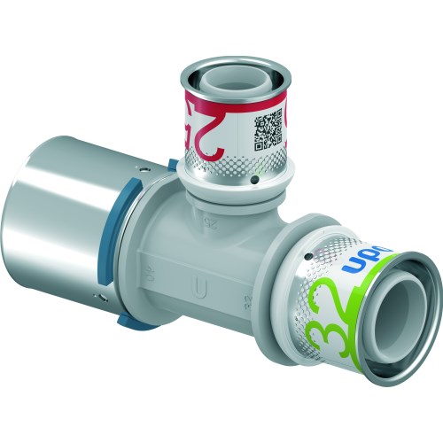 Uponor S-Press T-stuk verlopend PPSU 40-25-32 - PPSU 40-25-32 - Nathan
