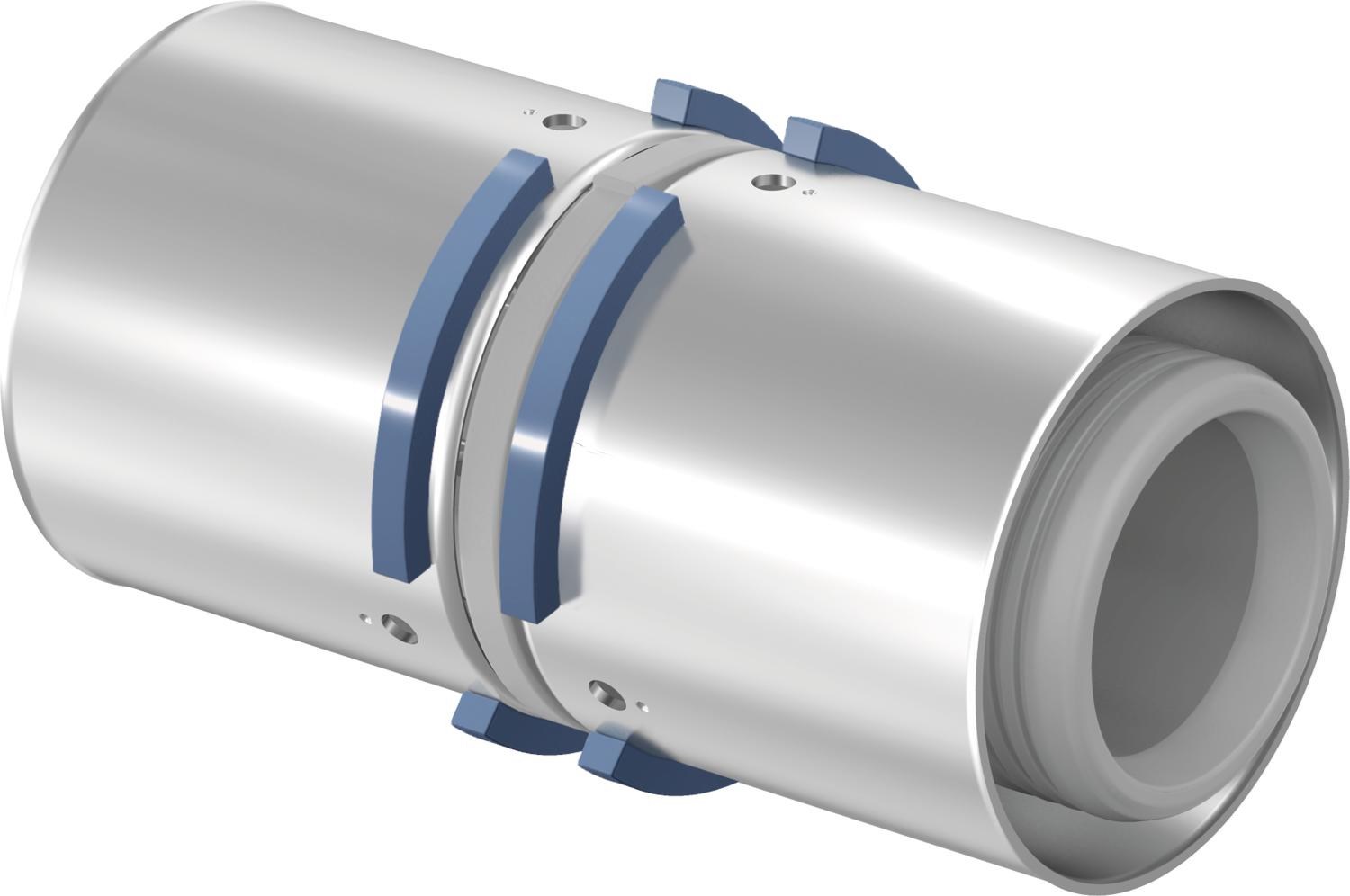 Uponor S-Press composiet koppeling PPSU 75-75 - Koppeling PPSU 75-75 ...